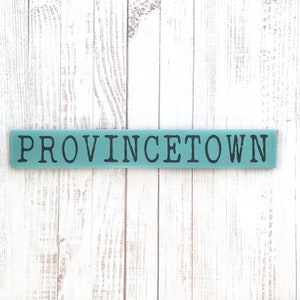 Provincetown-cape Cod Sign-massachusetts Sign-beach Decor-new England ...