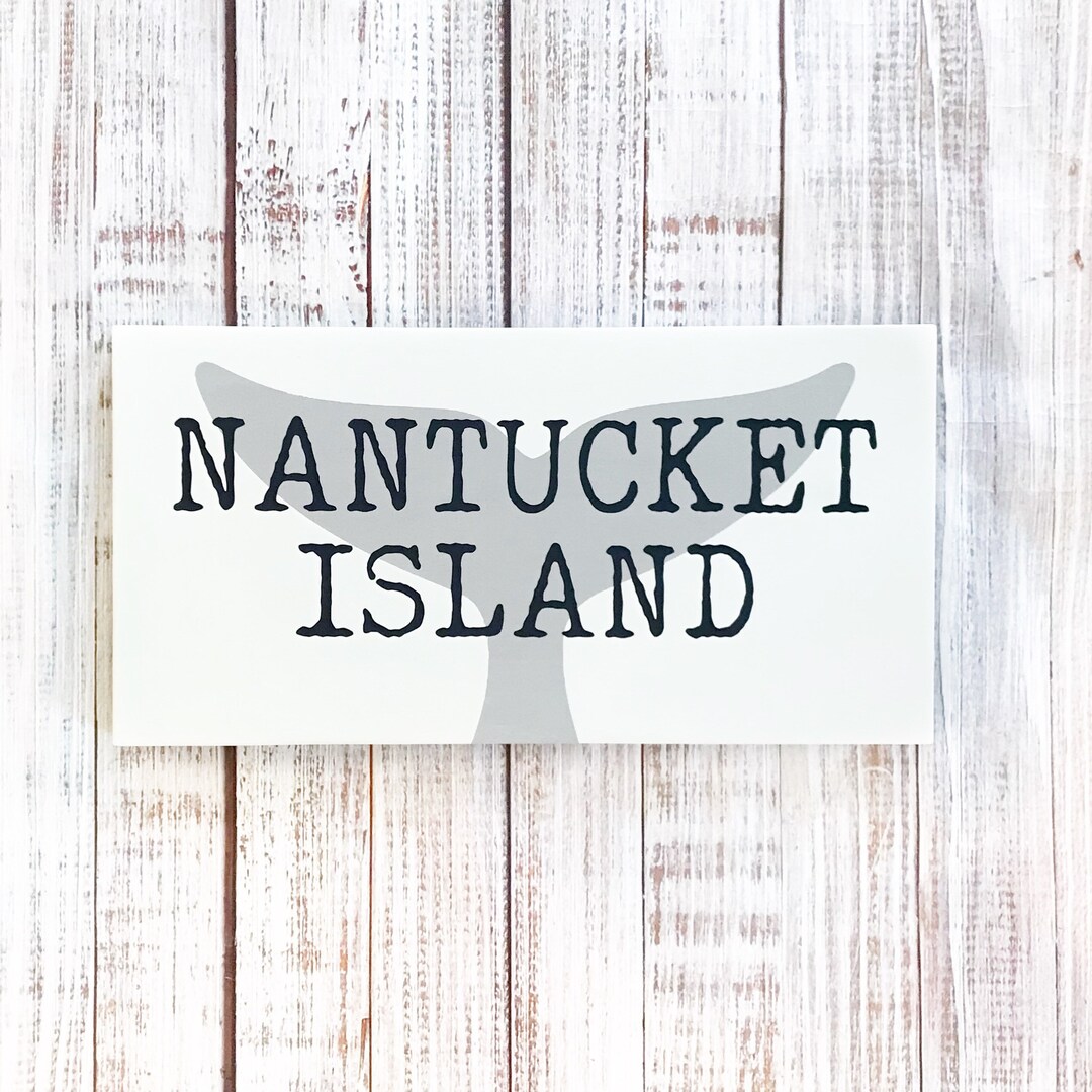 Nantucket Sign Whale Sign Island Sign Massachusetts Marthas Vineyard ...