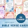Printable BIBLE VERSE Cards Scripture Cards Christian Printable Twenty ...