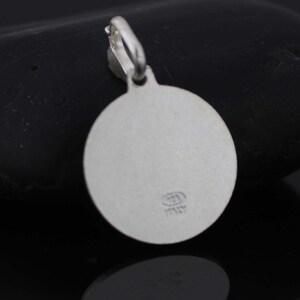 Baptism Medal, Sterling Silver Baptism Necklace, Catholic Jewelry ...