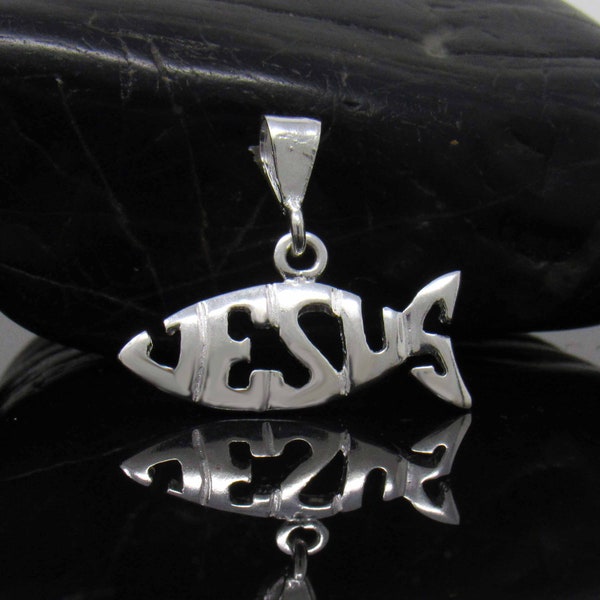 Jesus Fish Necklace - Etsy
