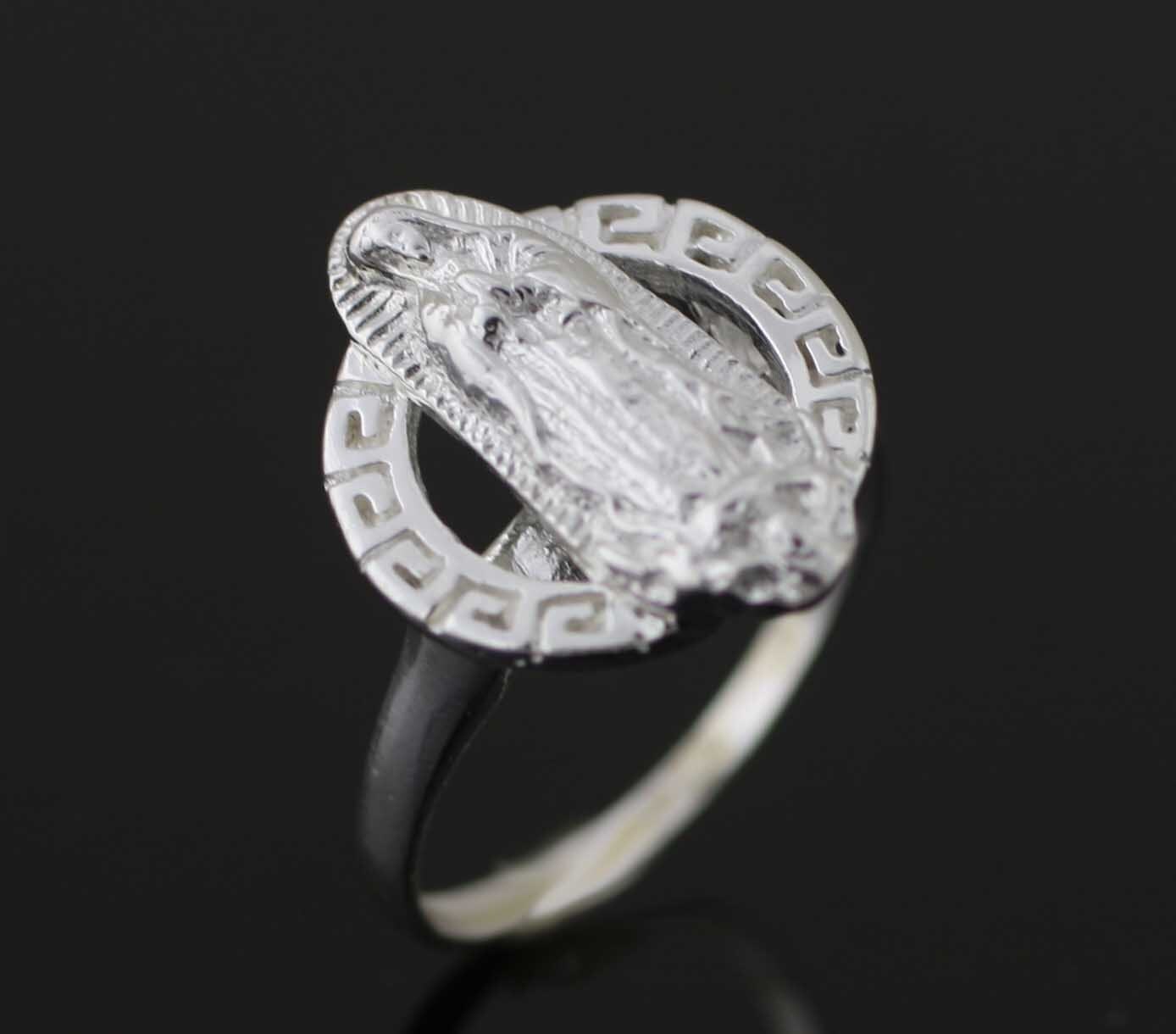 Our Lady Guadalupe Woman Ring Sterling Silver 925 Guadalupe | Etsy