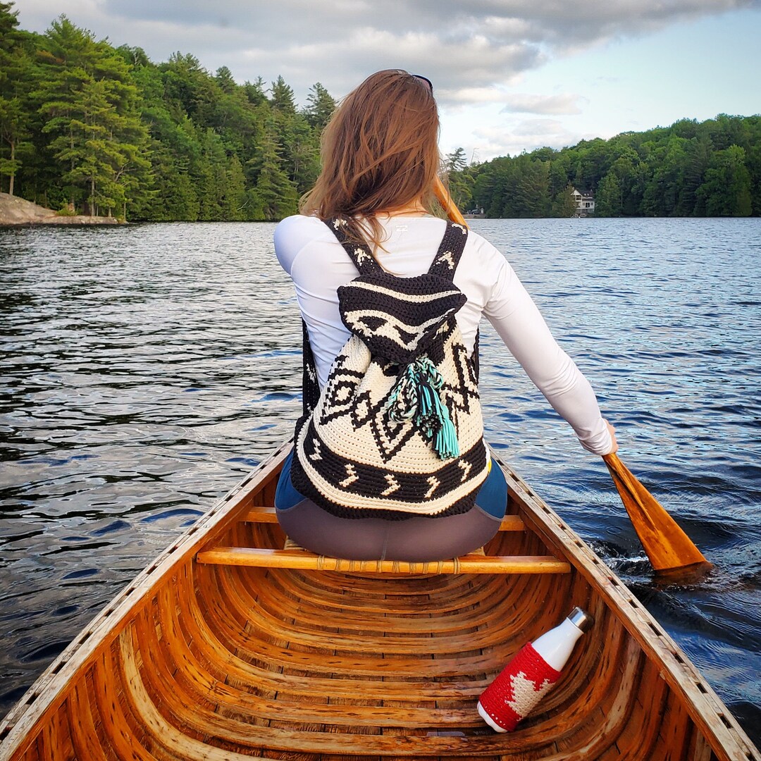Crochet Boho Backpack Pattern: Into the Woods Backpack - Etsy