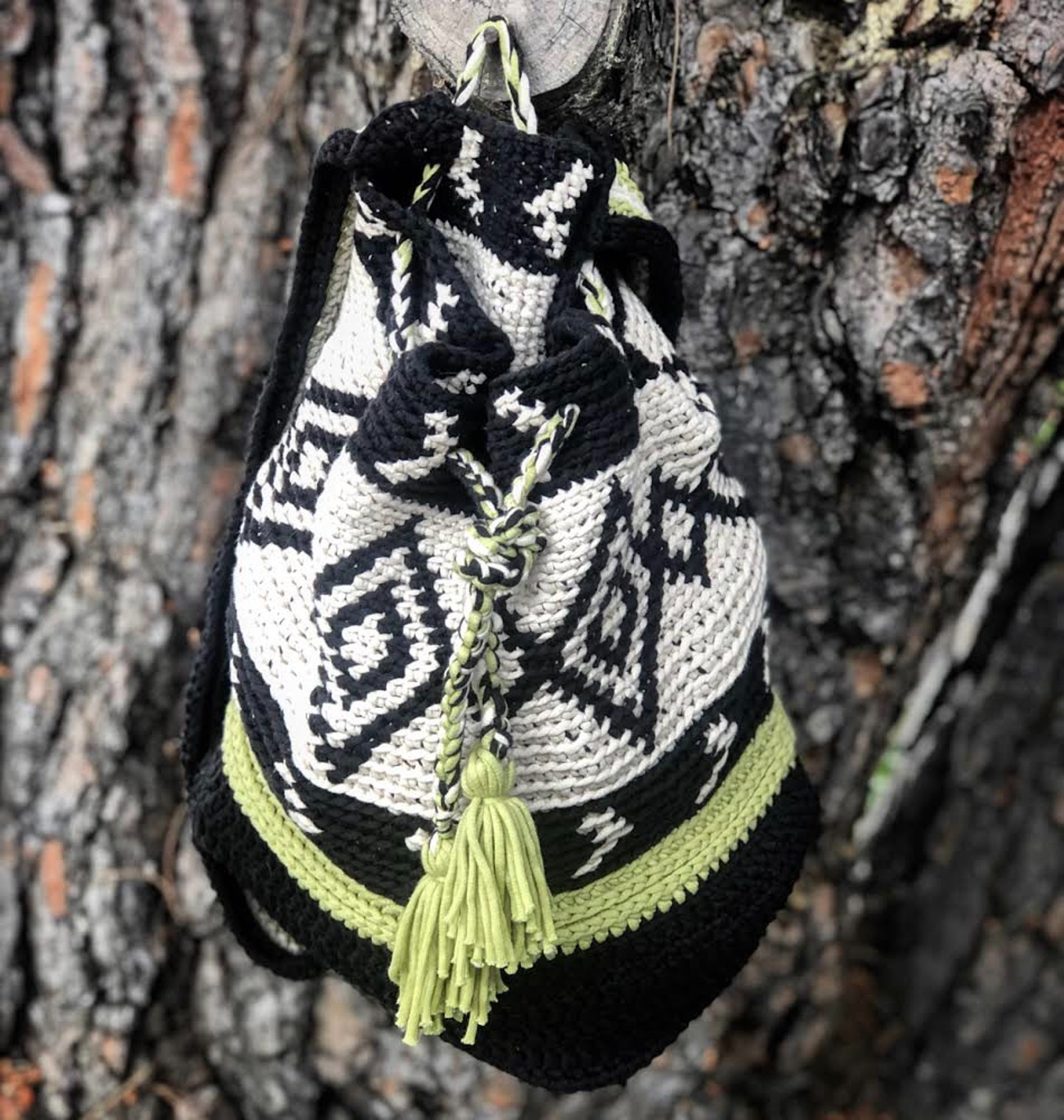 Crochet Boho Backpack Pattern: Into the Woods Backpack - Etsy