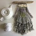 READY TO SHIP Lady Grey Woven Wall Hanging - Etsy Canada