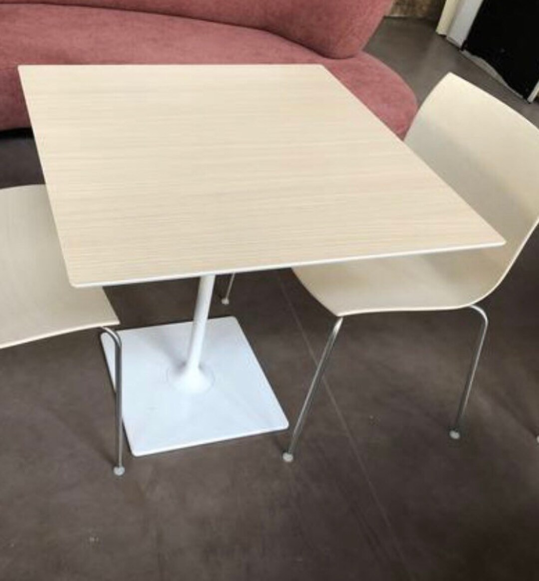 Arper Table Model Square Base Dizzie - Etsy