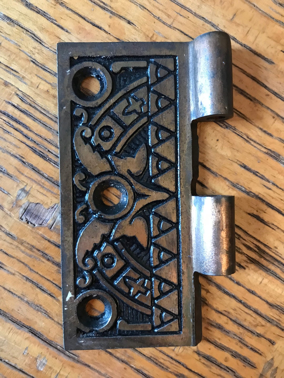Antique Cast Iron Hinge Right Half Only 3 X 3 - Etsy