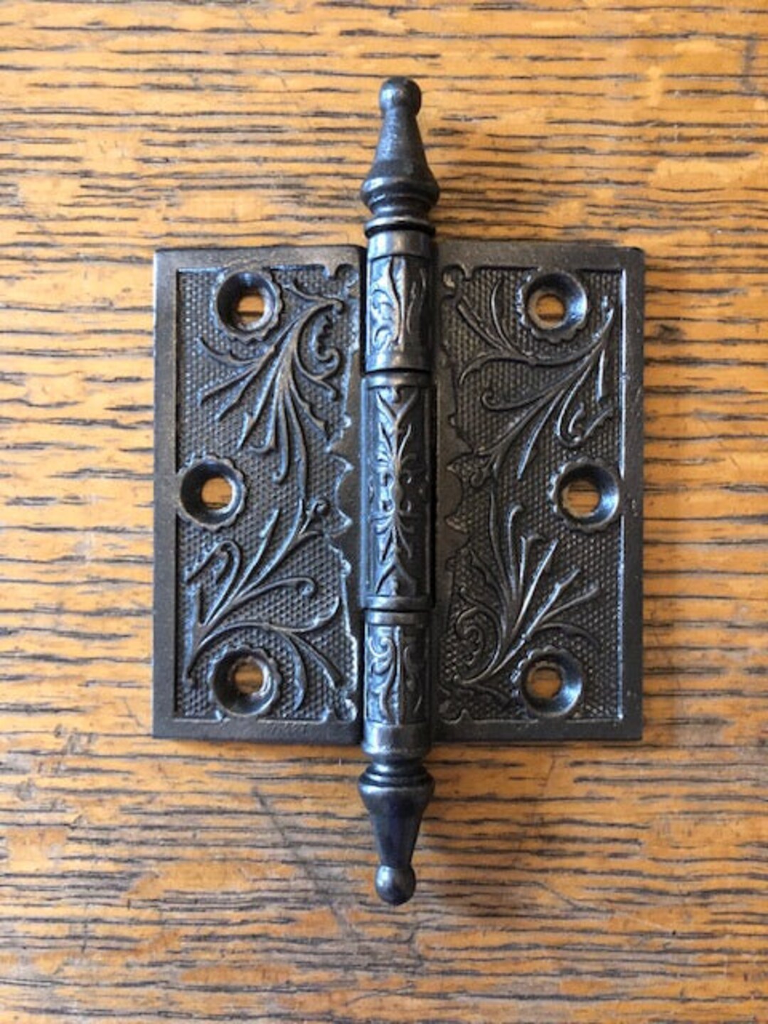 Antique Decorative Cast Iron Steeple Tip Door Hinge 3 X 3 - Etsy