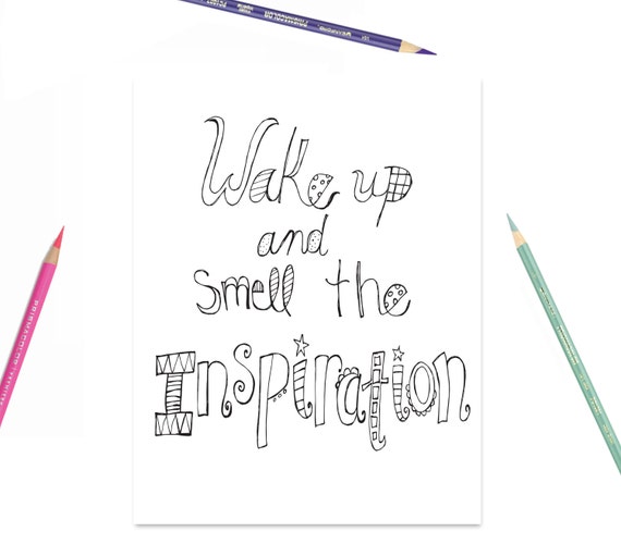Waking Up Coloring Pages