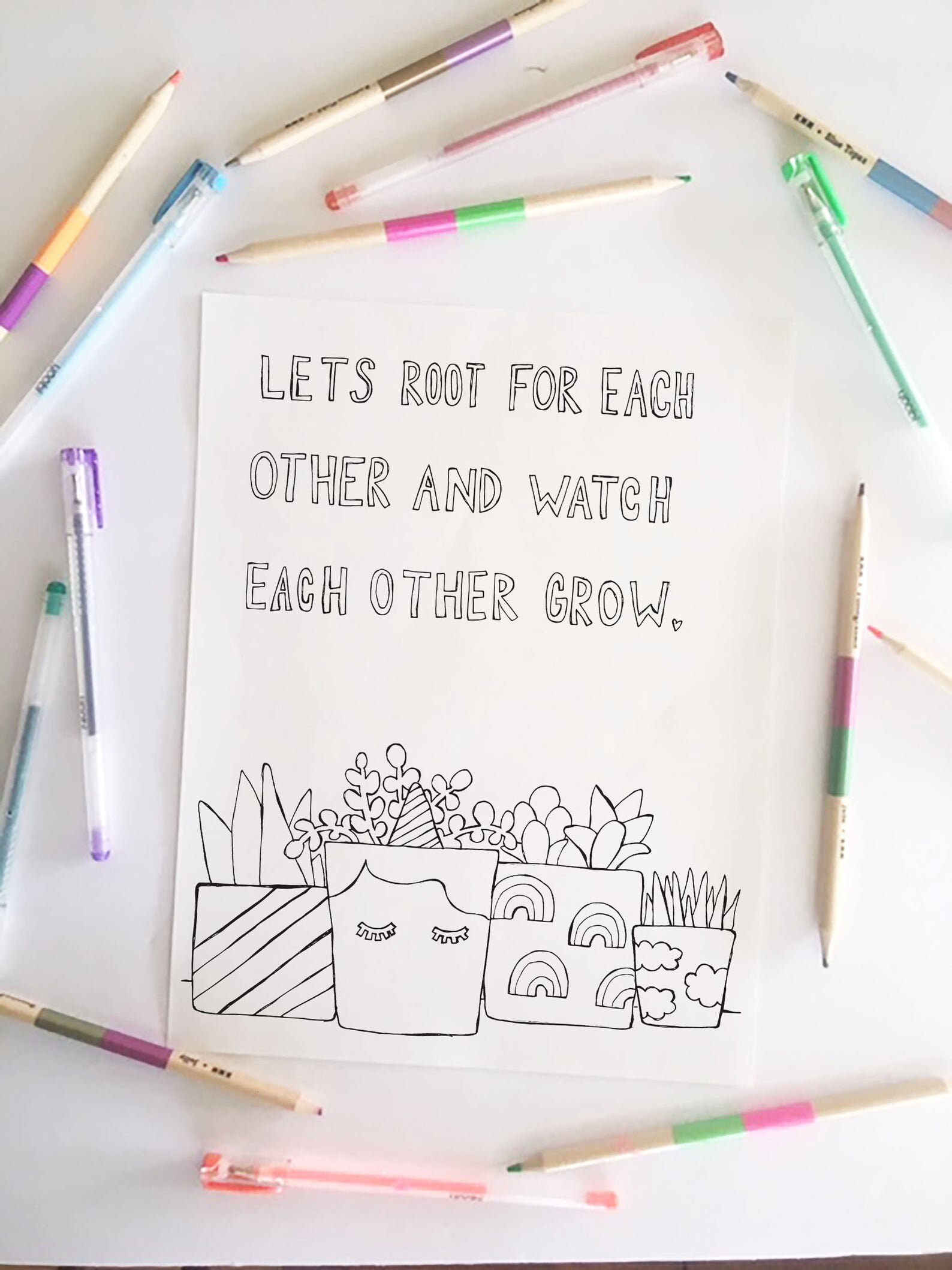 Friendship Bundle | Friendship, Kindness | Coloring Pages, Fashion ...