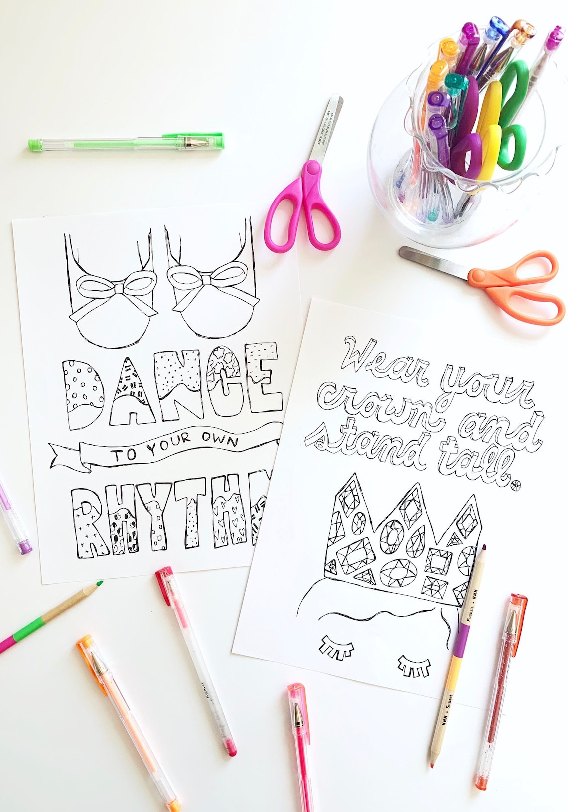 Confidence Coloring Package, Kindness, Self-esteem Coloring Pages ...