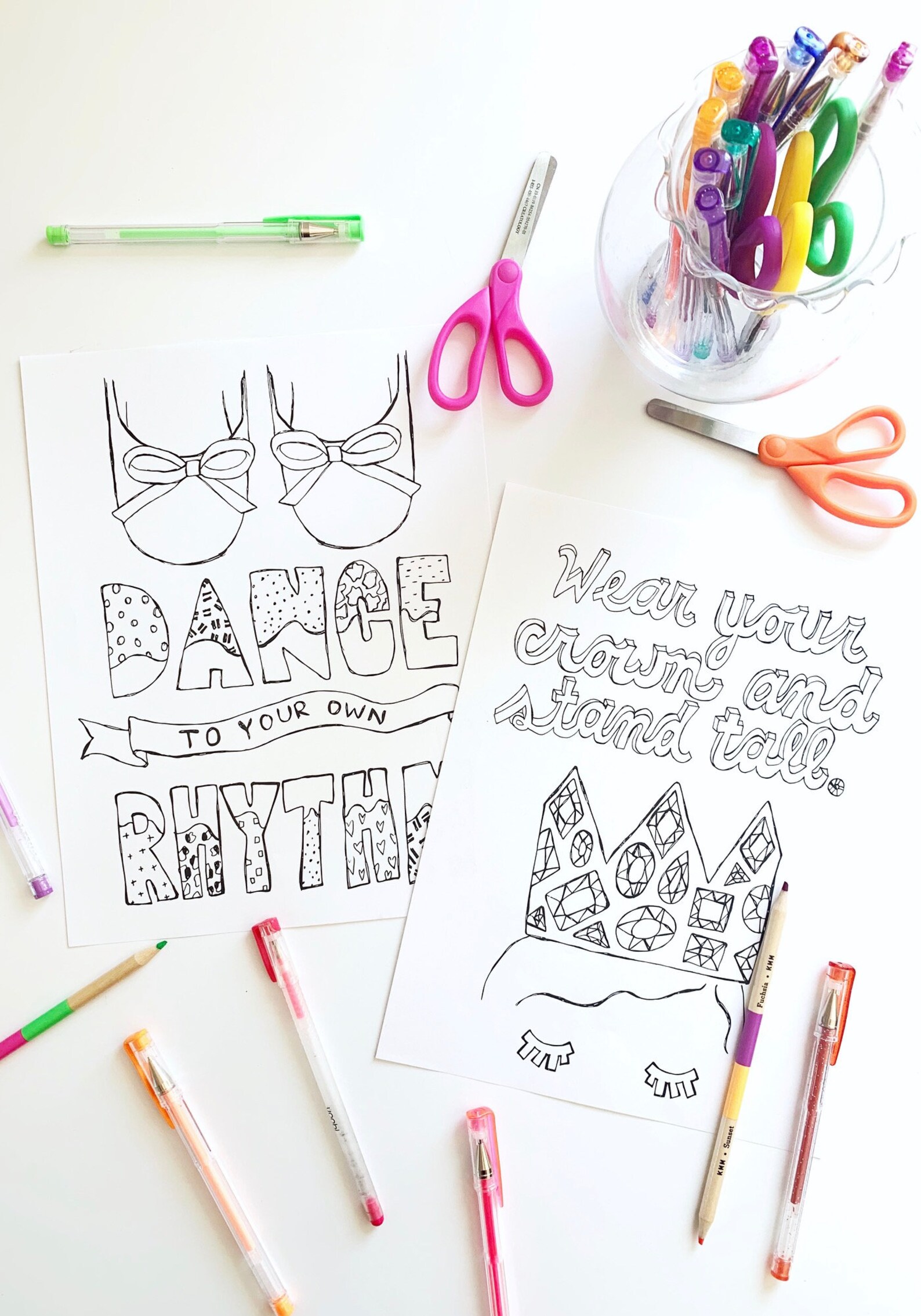 Confidence Coloring Package, Kindness, Self-esteem Coloring Pages ...