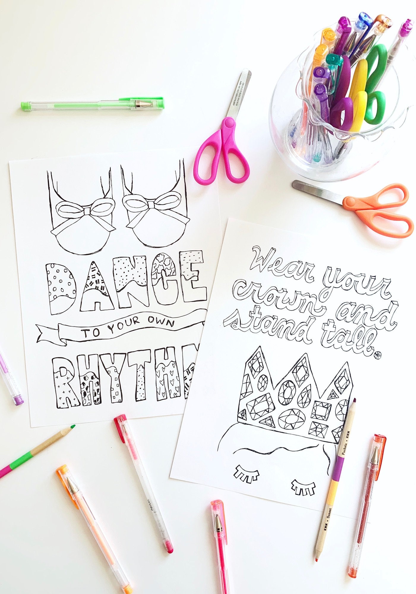 Confidence Coloring Package, Kindness, Self-esteem Coloring Pages ...
