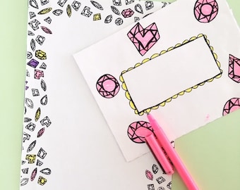 Printable Pen Pal Coloring Letter Envelope Line Art Ready | Etsy