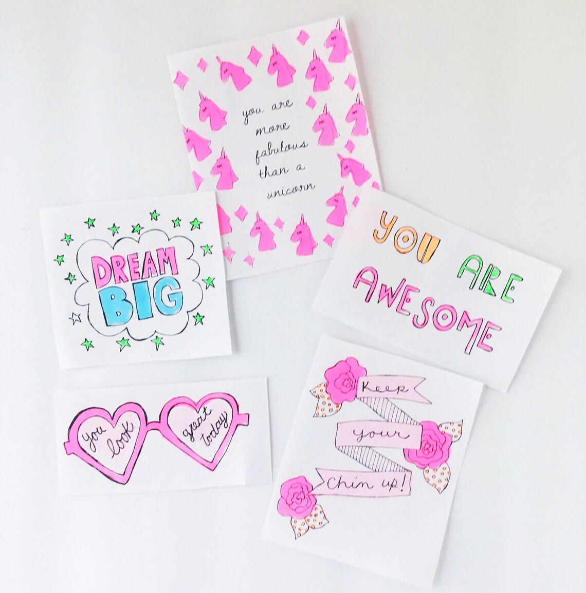 Printable Random Acts of Kindness, Mini Notes, Kids Coloring Craft ...