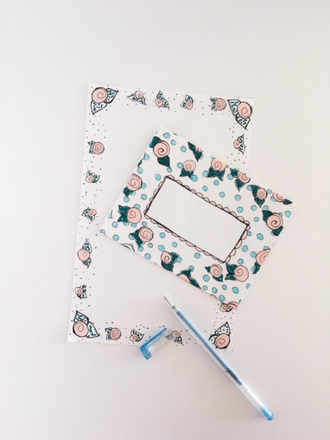 Printable Pen Pal Coloring Letter + Envelope, Line Art Ready to Print ...