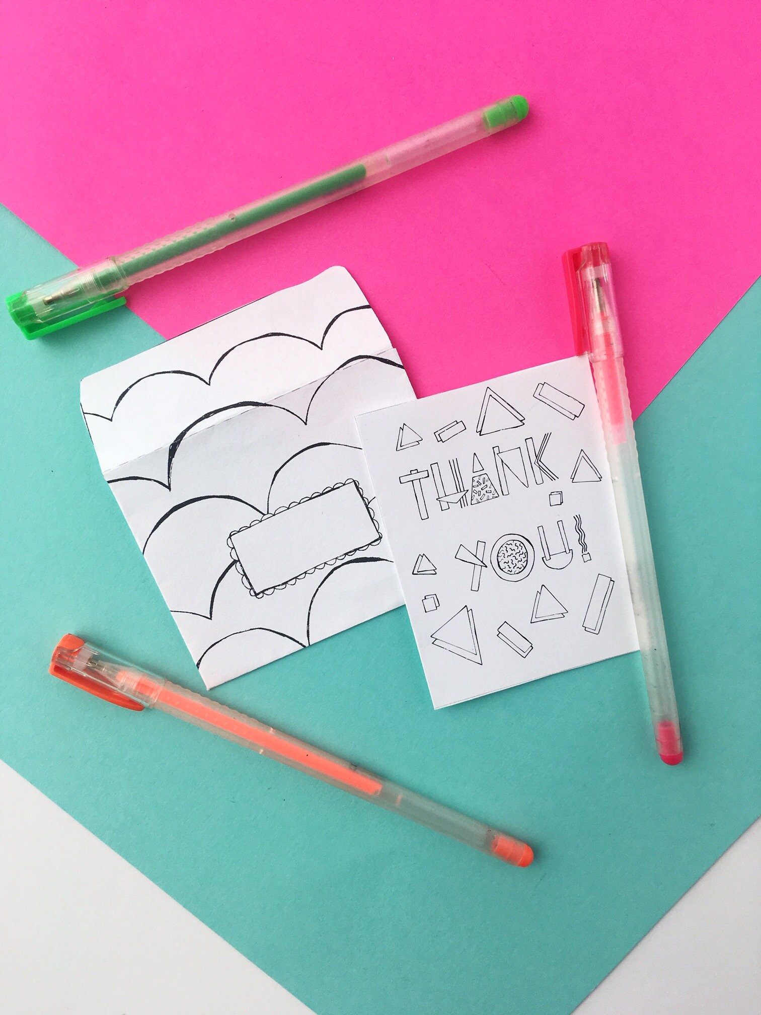 Printable Coloring Greeting Card Bundle, mini Sized Kids Craft,, Paper ...