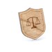 Law Scale Lapel Pin, Wooden Pin, Wooden Lapel, Gift for Him or Her ...