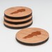 Lebanon Wooden Coasters Set of 4 Gifts for Him Wedding - Etsy