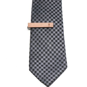 Christian Cross Tie Clip Wood Gift for Him Wedding Gifts - Etsy