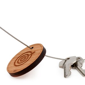 Archery Target Keychain, Wood Keychain, Custom Keychain, Gift for Him ...