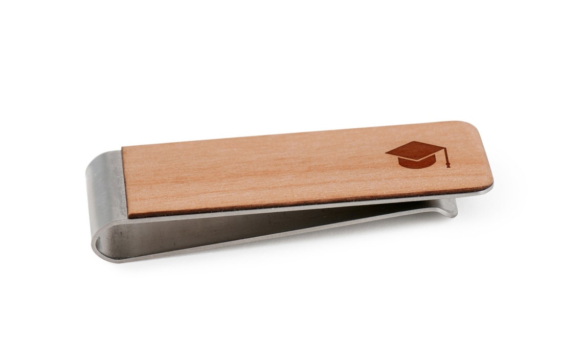 Graduation Cap Money Clip, Personalized Money Clip, Custom Money Clip ...