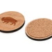 Buffalo Wooden Coasters Set of 4, Gifts for Him, Wedding Gifts ...