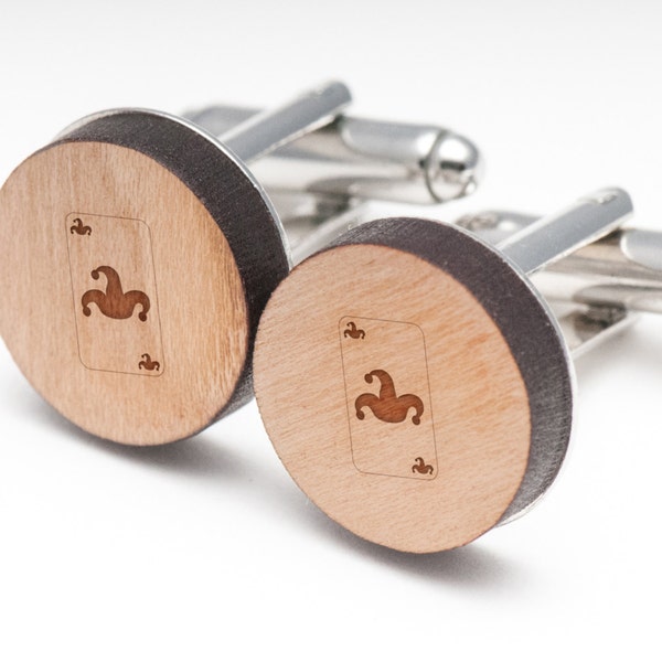 Card Cufflinks - Etsy