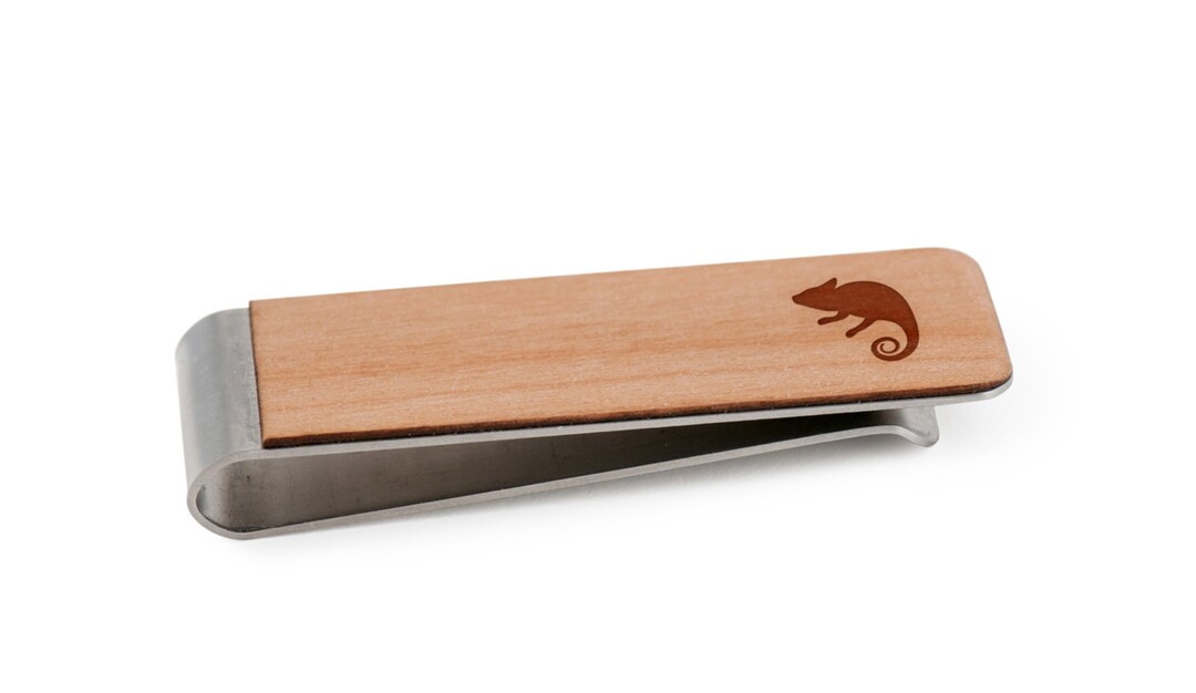 Chameleon Money Clip, Personalized Money Clip, Custom Money Clip, Gift ...