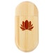 Lotus 8gb Bamboo Usb Flash Drive With Rounded Corners - Wood Flash ...
