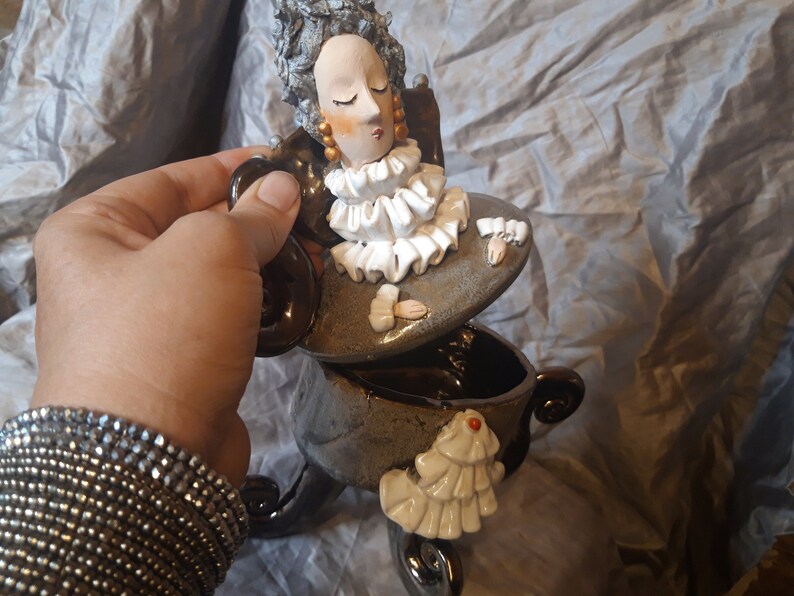 Sculpture, Ceramic Container, Ceramic Hand Made Jewelry Box - Etsy