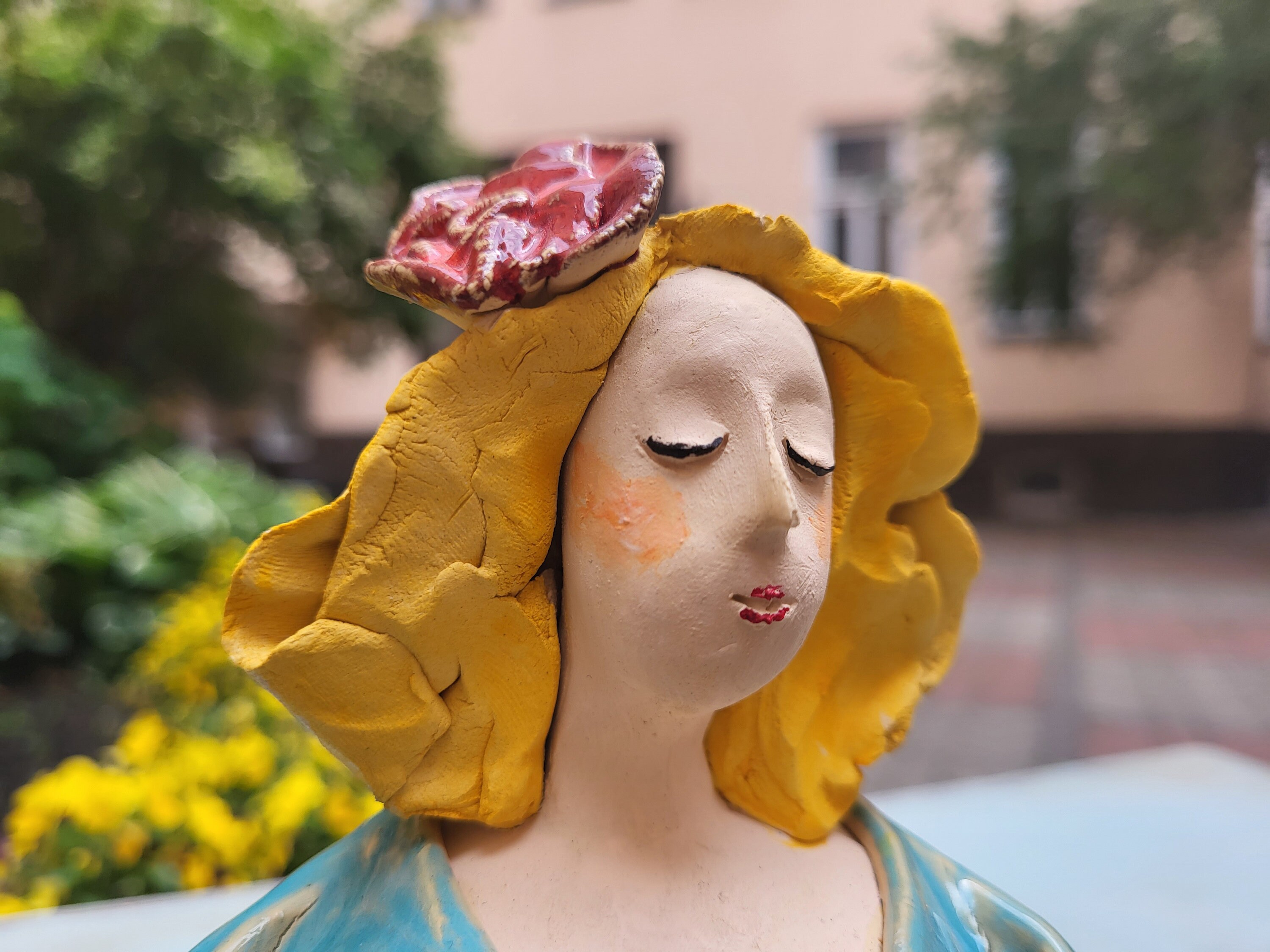 Ceramic Women Sculpture Ceramic Woman Figure Woman Statue - Etsy