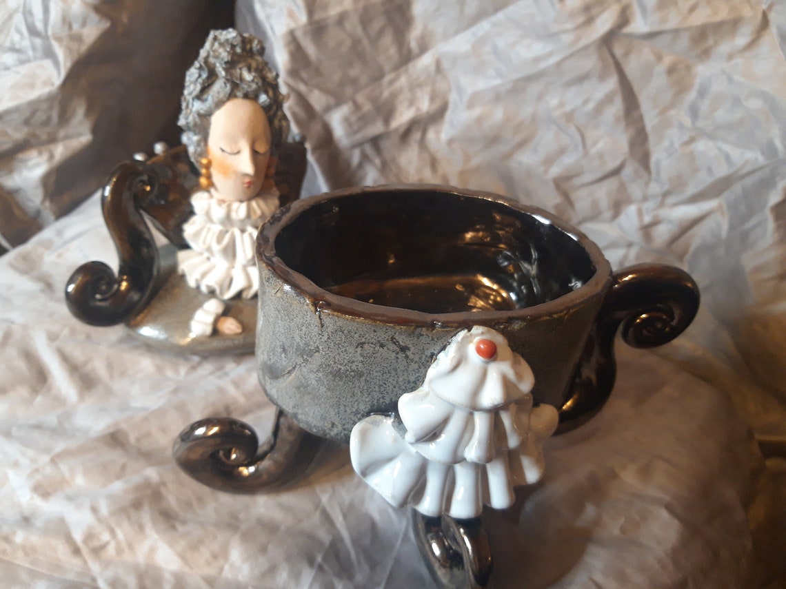 Sculpture, Ceramic Container, Ceramic Hand Made Jewelry Box - Etsy