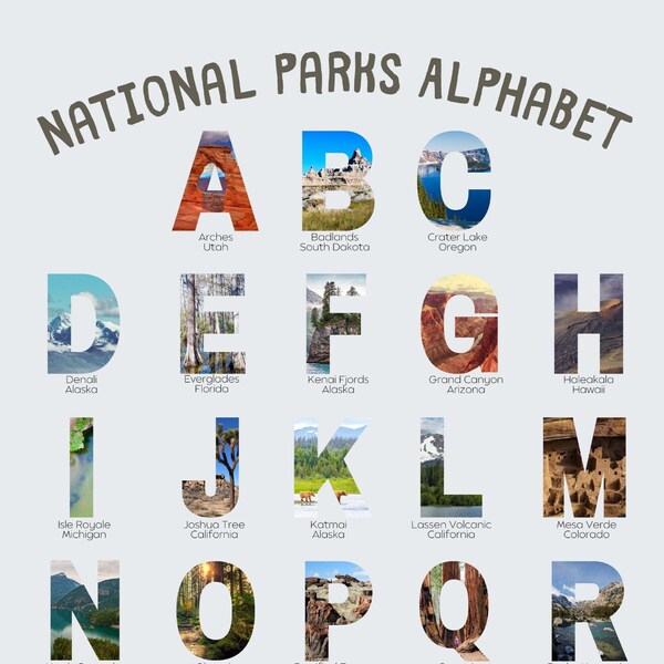 National Park Nursery - Etsy