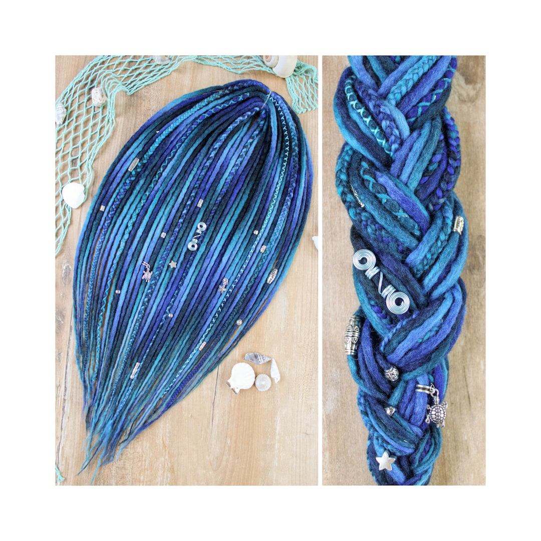 Wooldreads "deep Sea" - Braids & Accessories Included - - Etsy