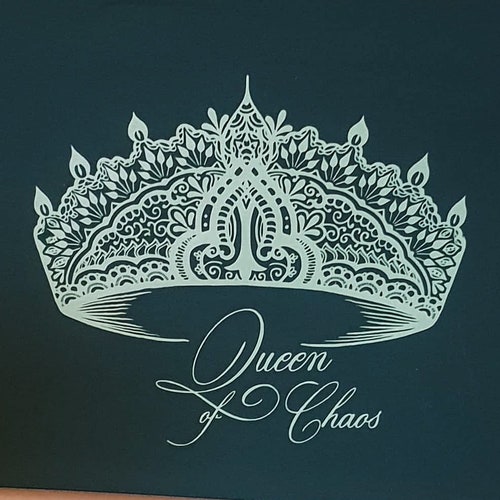 Queen Of Chaos Krone Crown Diadem Prinzessin Plotterdatei - Etsy.de