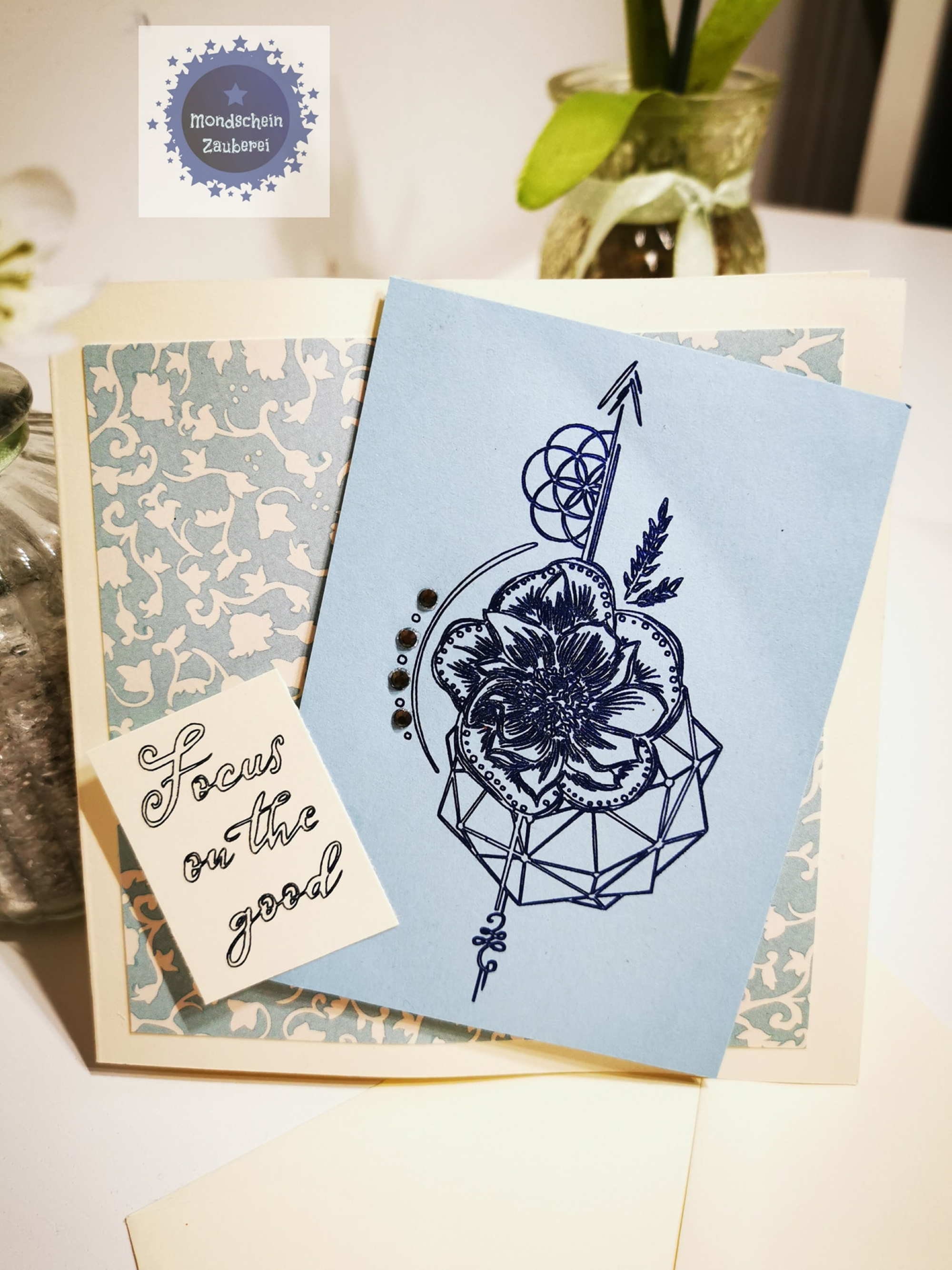 Plotterdatei Blüten Design 2020 DXF SVG - Blume Geometrie von ...