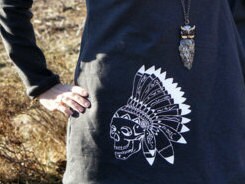 DXF SVG Cutting File Native American Cherry Blossom Deadhead | Etsy