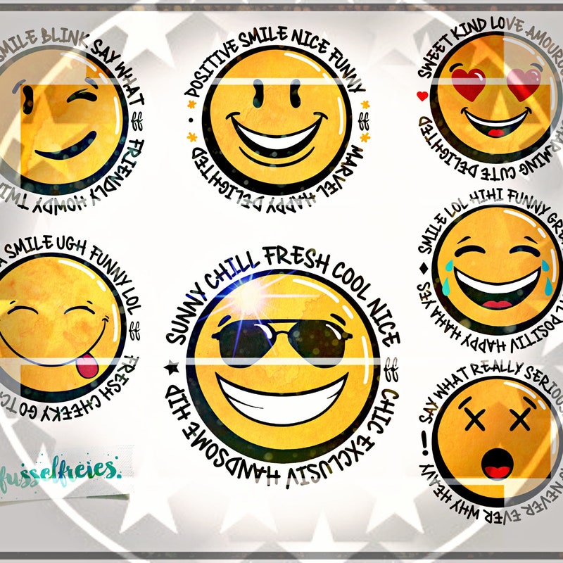 Plotterdatei smiley - Etsy.de