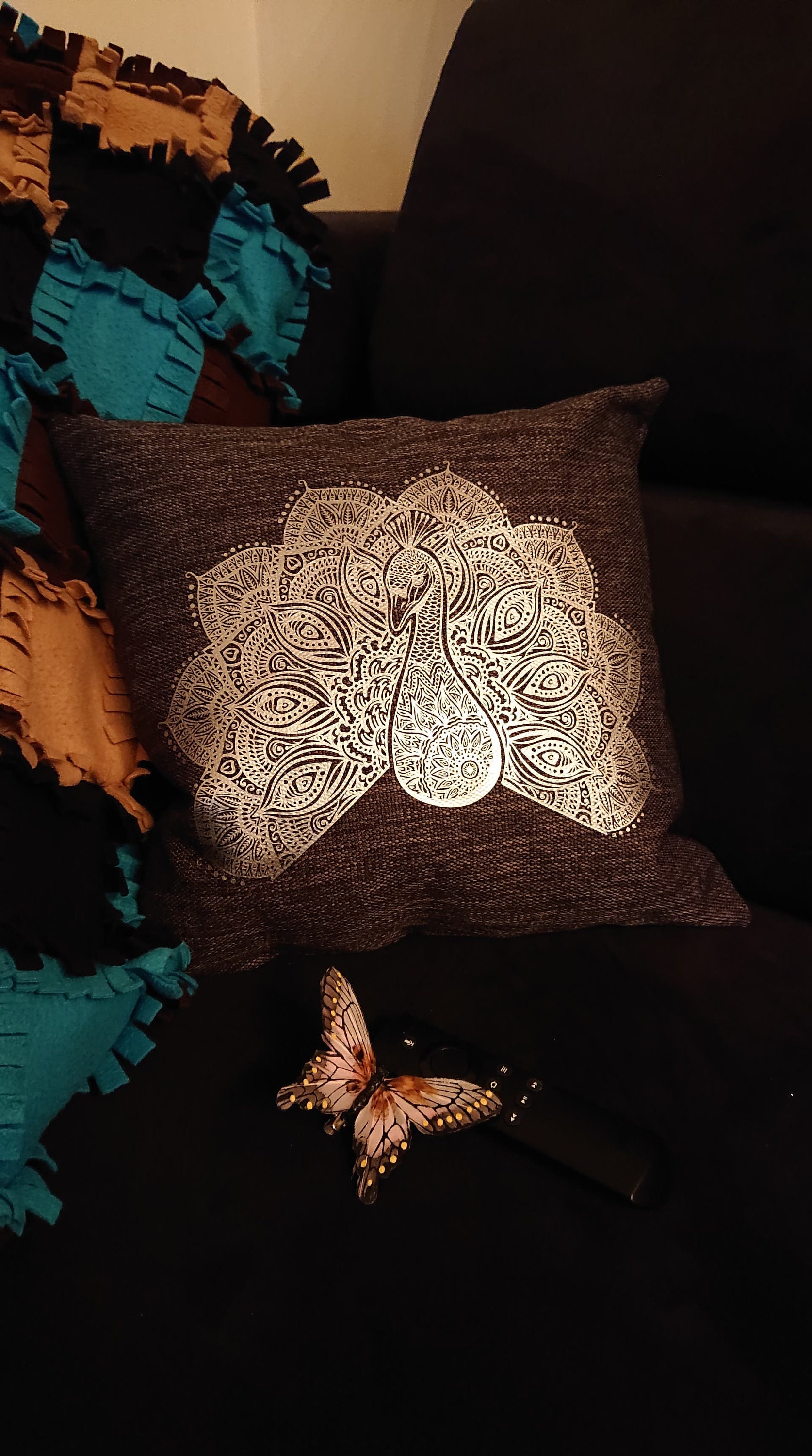 Pfau Vol2 DXF SVG Plotterdatei Mandala Fusselfreies | Etsy