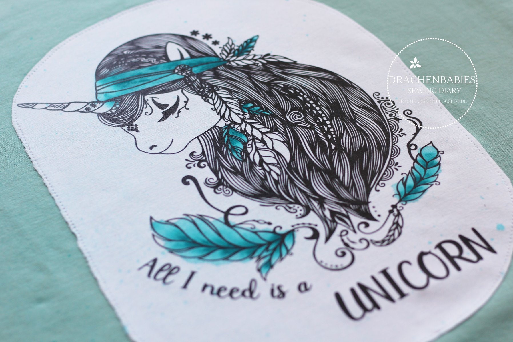 Boho EINHORN Plotterdatei Fusselfreies Plottervorlage - Etsy.de