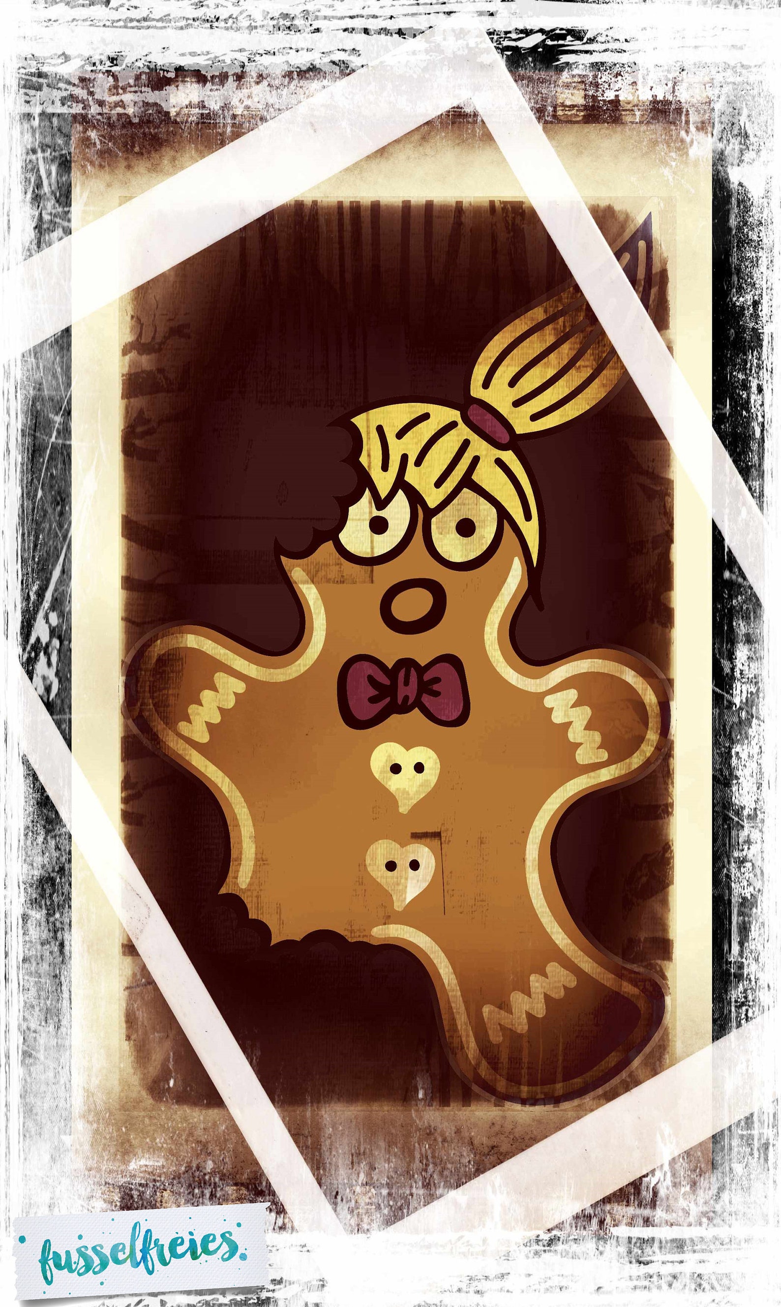 SVG DXF Cut File Gingerbread Man Hannibal Cannibal & Clarice Gingerling ...
