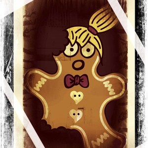 SVG DXF Cut File Gingerbread Man Hannibal Cannibal & Clarice Gingerling ...