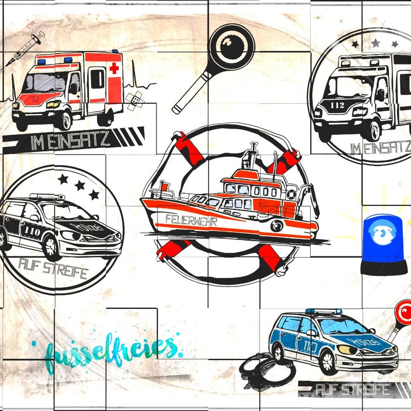 Plotterdatei feuerwehrauto kostenlos - Etsy.de