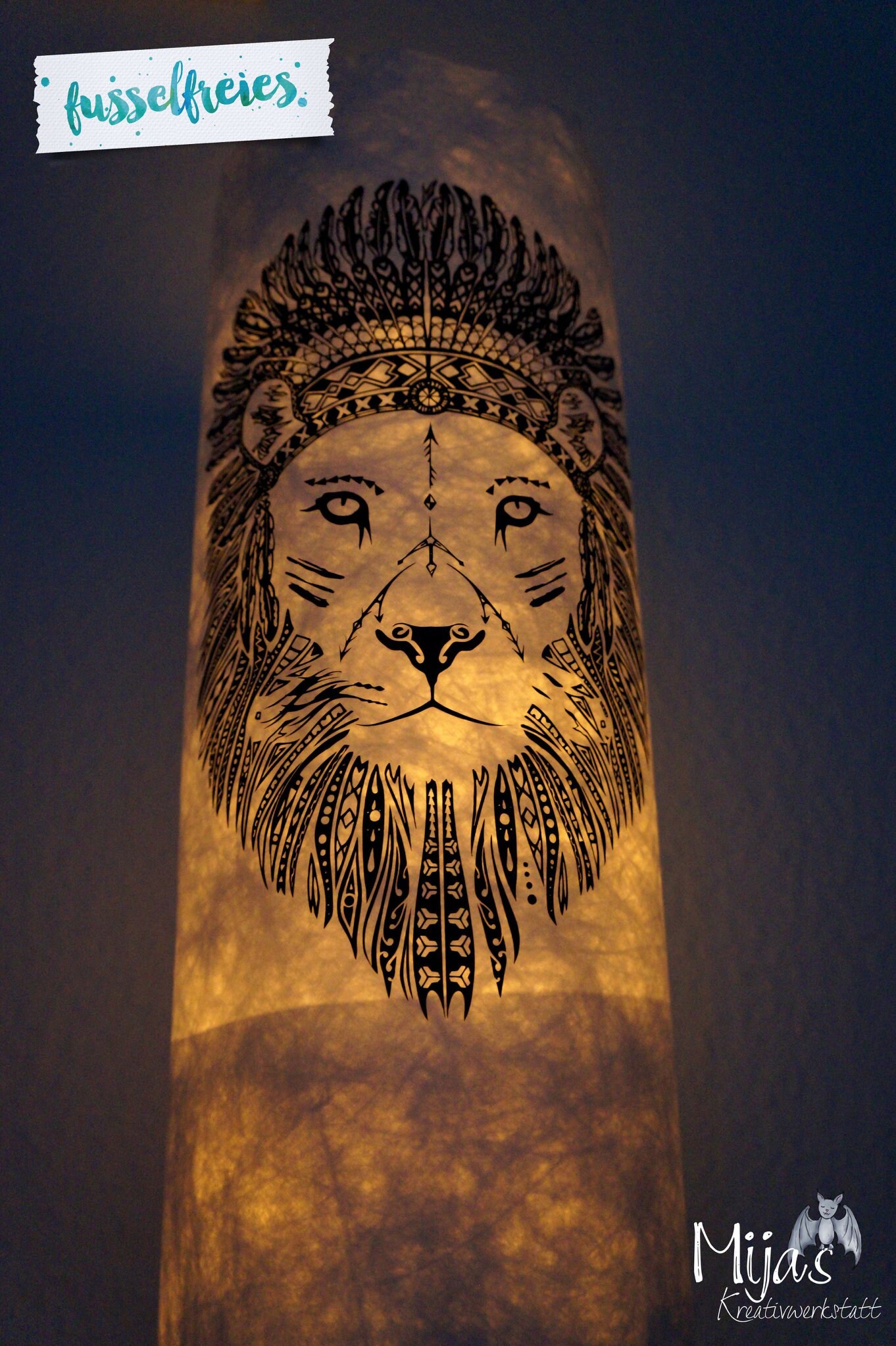 Plotter File Series Boho Lion Lint-free - Etsy