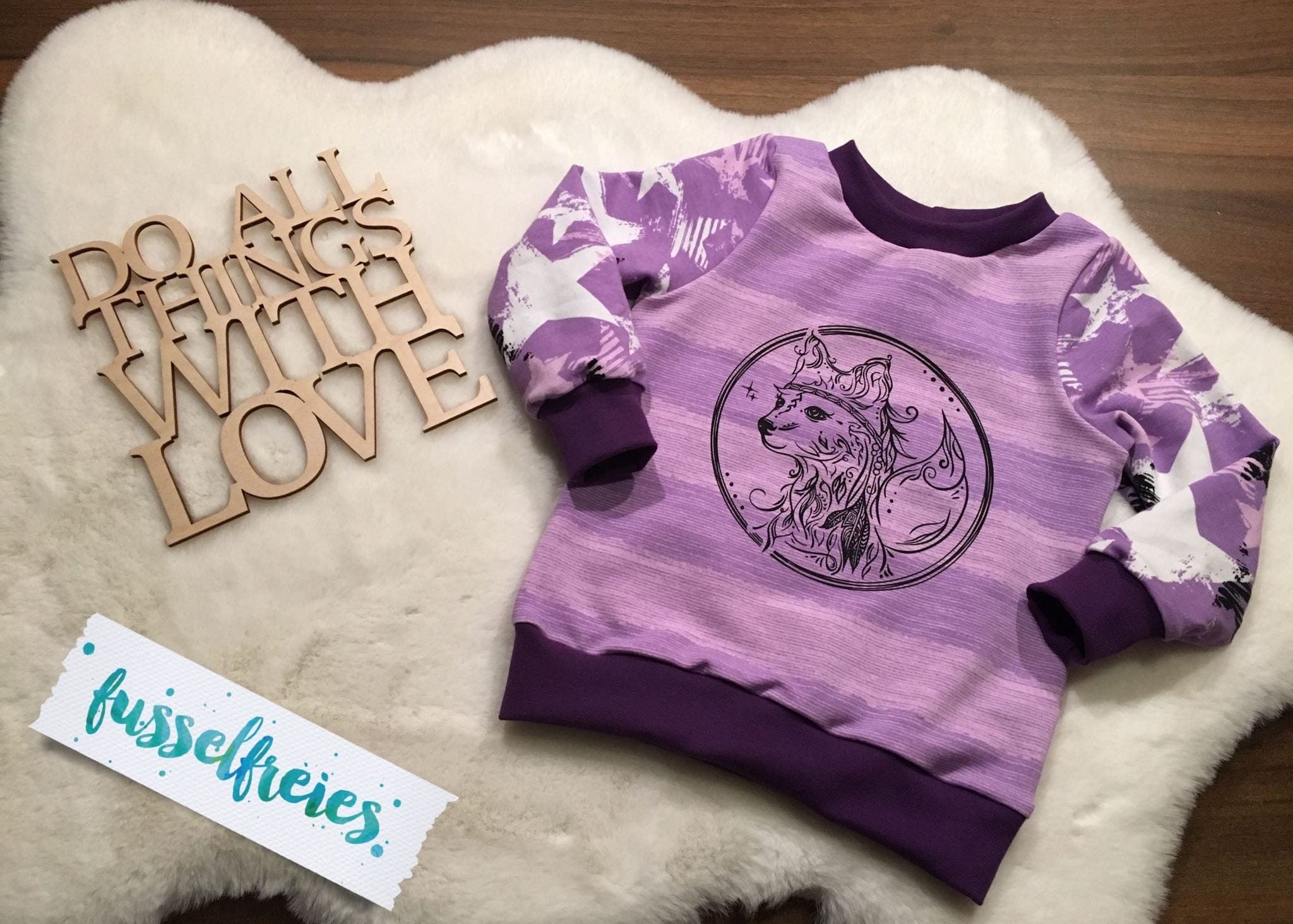 Kleiner Boho Fuchs Vol2 - Plotterdatei DXF SVG Fusselfreies Wald Tiere Mandala Plottervorlage ...