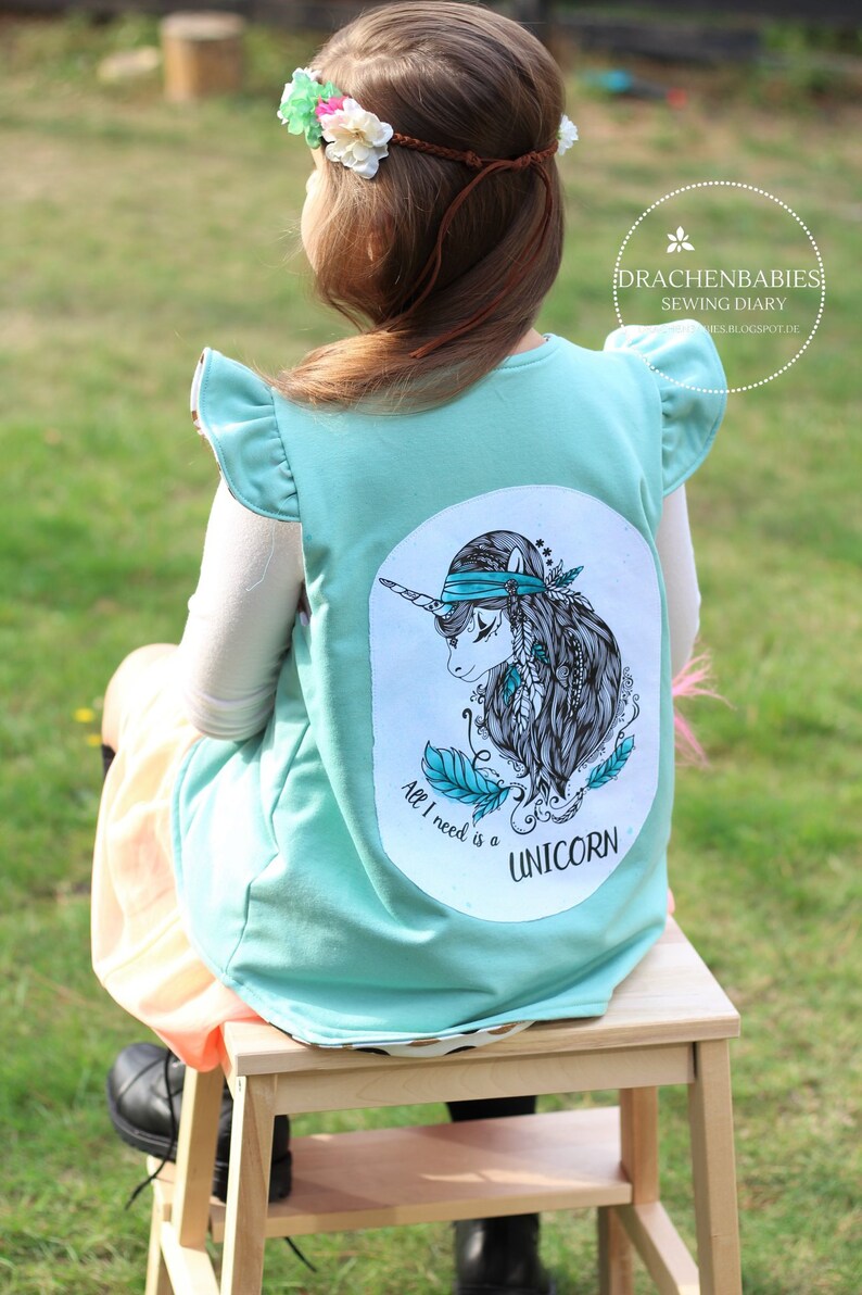 Boho EINHORN Plotterdatei Fusselfreies Plottervorlage | Etsy