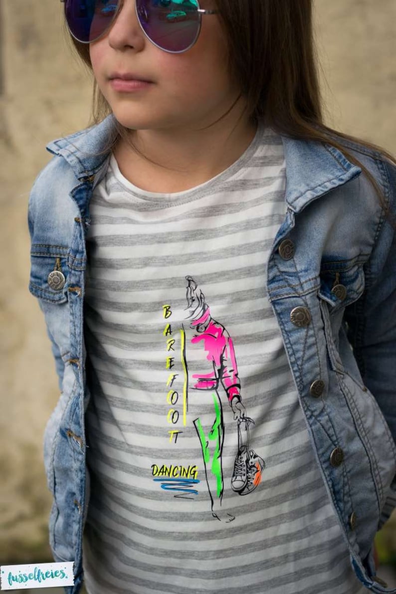 Plotterdatei Barefoot Dancing DXF SVG Barfuß Tanzen von | Etsy