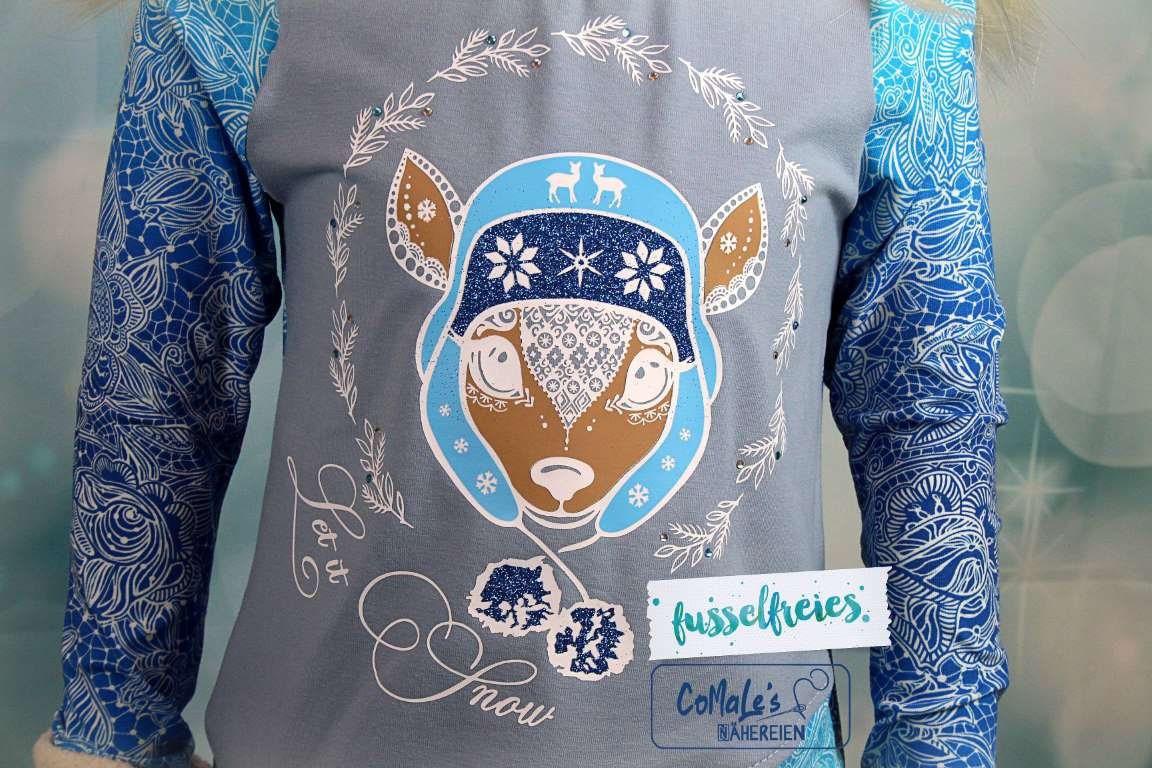 Kleines Boho Reh im Winter Edition 2018 DXF SVG Plotterdatei - Etsy Österreich