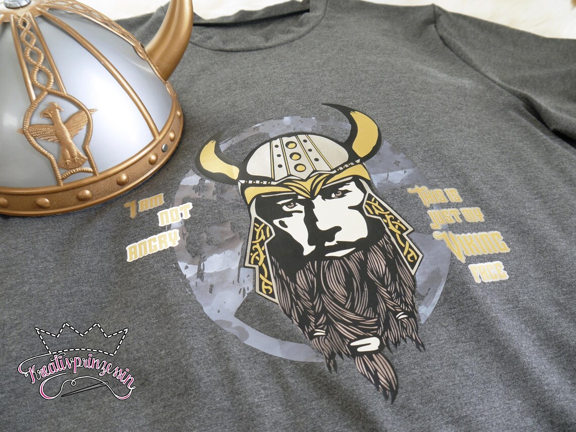 Wikinger DXF SVG Plotterdatei Fusselfreies Helm Hörner | Etsy